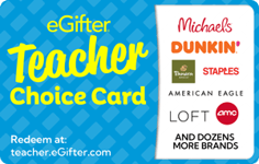 Buy eGifter Teacher Choice Card Gift Cards for Business | eGifter